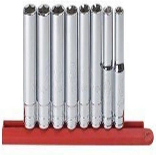 1/2" Drive Deep SAE Socket Set 8 Pc., 6 Point- 80705 7445056468412 | eBay