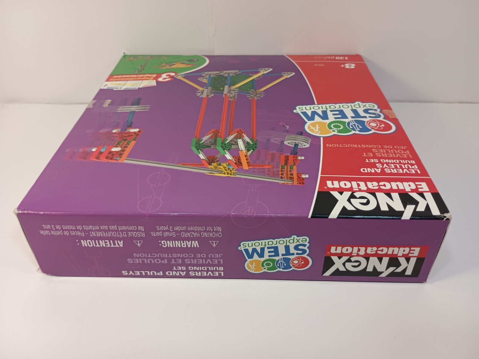 K'nex Education STEM Levers & Pulleys Building Set - 139 pieces | eBay