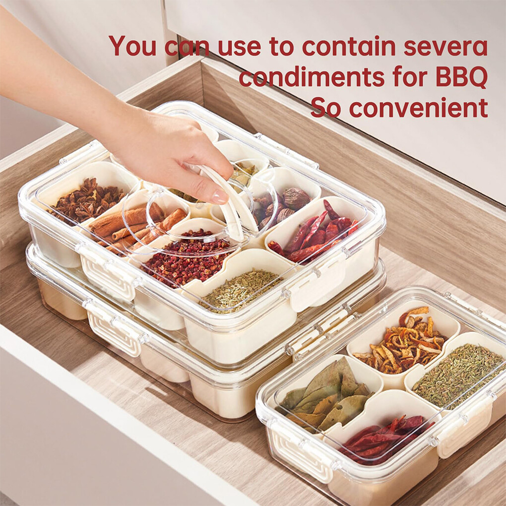 Versatile Food Storage Tray For Storing Different Foods Removable ...