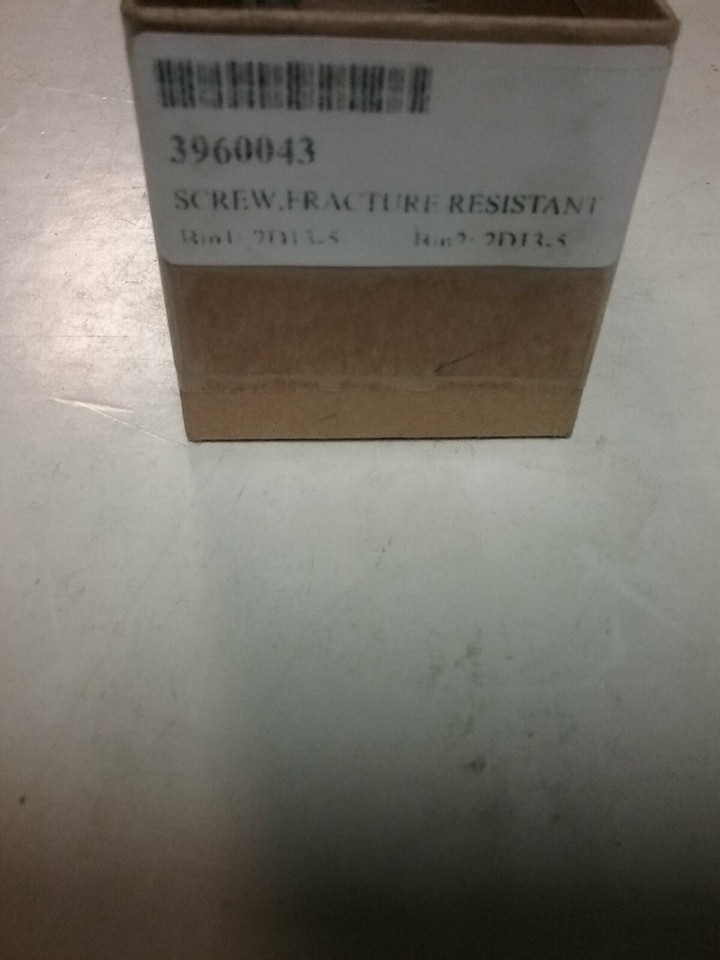 3960043 CUMMINS SCREW, FRACTURE RESISTANT | eBay
