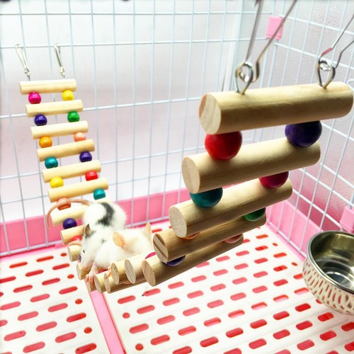 Bird Rope Ladder Rodent Climbing Rope Ladder for Conures Parakeet ...