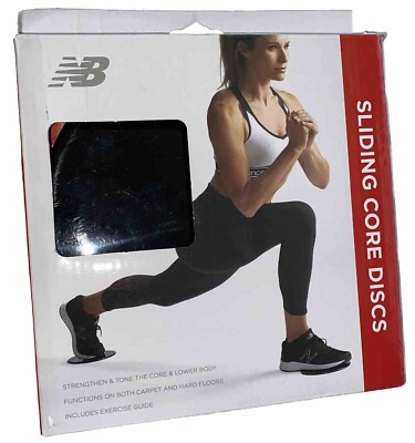 New Balance Sliding Core Discs Workout Sliders, Exercise Equipment For ...