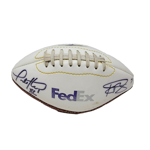 Fotoball Fedex Baltimore Ravens Signed Mini Football Todd Heap Kyle ...