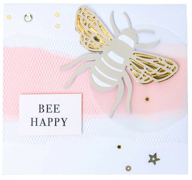 Sizzix Thinlits Die Set 4pk - Bee 663852 for sale online | eBay