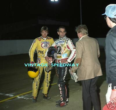 1985 Mike Bast. Ivan Mauger 8 x 10 Ascot Speedway Motorcycle Photo | eBay