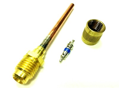 3/16" Access Service Valve BUY 2 AND SAVE BIG Copper Stem for Brazing ...