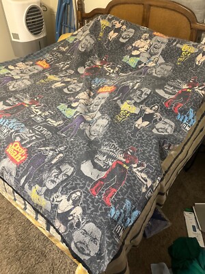 Vintage Nwo/ Wcw Wrestling Blanket 90s Size Queen | eBay