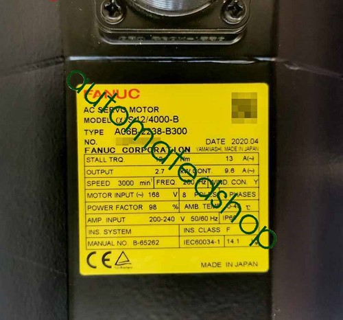 1PCS NEW Fanuc A06B-2238-B300 SERVO MOTOR DHL or Fedex | eBay