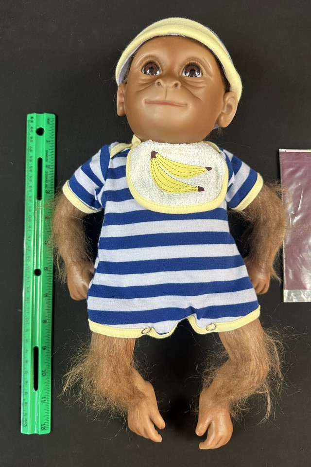 RARE Ashton Drake Galleries Kirby Monkey So Truly Real Life-like 14 ...