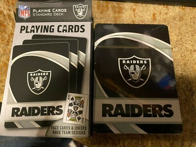 LAS VEGAS RAIDERS-- DECK OF PLAYING CARDS | eBay