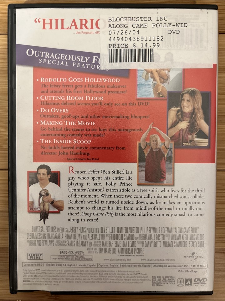 Along Came Polly (Widescreen Edition) - DVD - VERY GOOD 25192384325| eBay