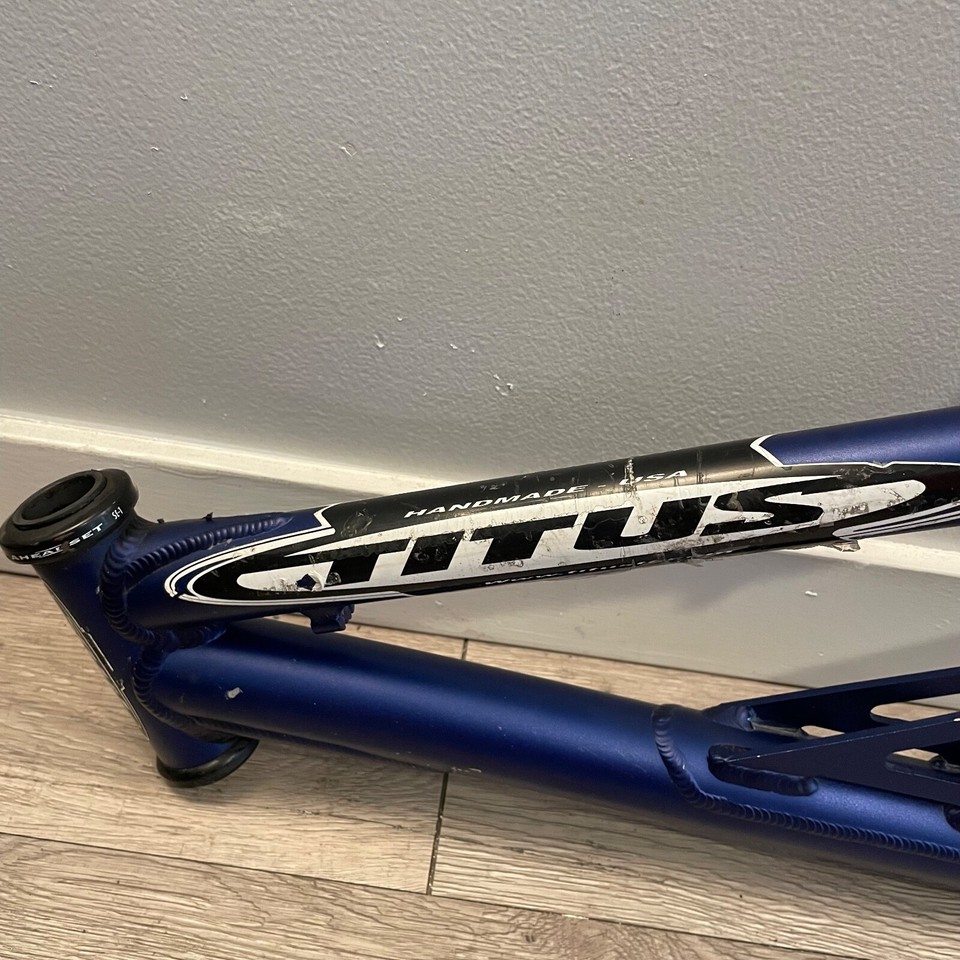 Vintage Titus Loco Moto Full Suspension MTB Frame 26 Fox Float Large 19 ...