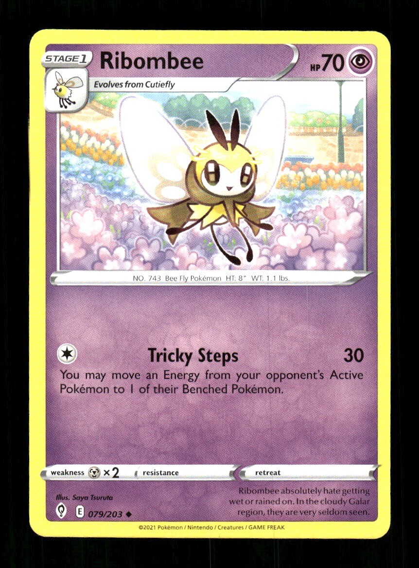 Pokemon Evolving Skies Ribombee 079/203 | eBay