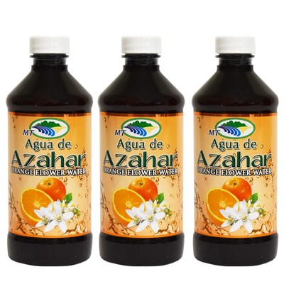 Agua De Azahar 8 Oz Orange Flower Blossom Water 3-Pack | eBay
