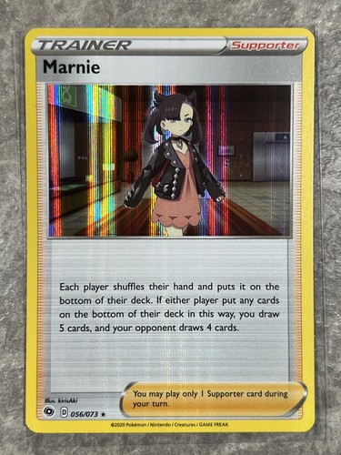 Marnie Trainer 56/73 Pokemon TCG Champions Path Holo Rare (Near Mint) 1 ...