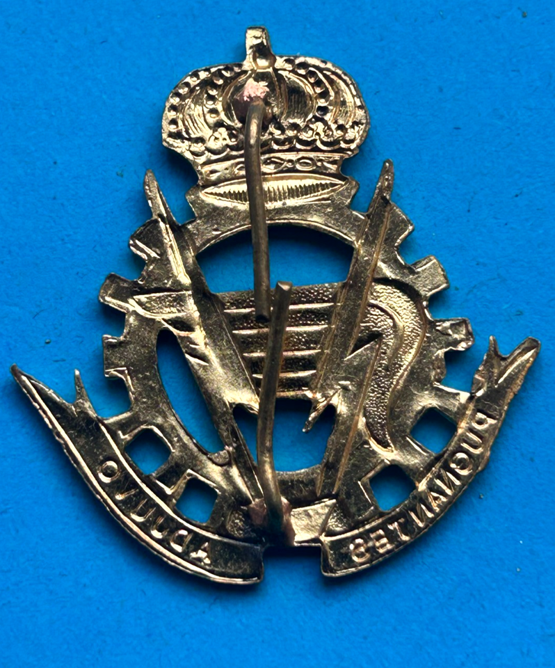 #9880# Joli Insigne militaire belge / Beret de la logistique/ PUGNANTES ...