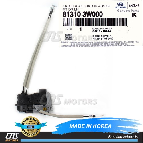 ⭐GENUINE⭐ Door Lock Actuator FRONT LEFT DRIVER for 11-16 Kia Sportage 813103W000 | eBay
