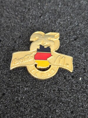 Mc Donalds 25 Jahre COCA-COLA & McDonalds Pin/Pins *aus Sammlung* 18299 ...