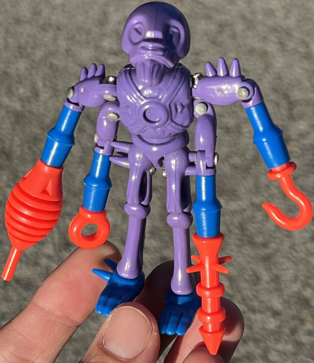 Vintage Mego Micronauts 1978 Alien Antron 100% Loose Complete NM+ ...