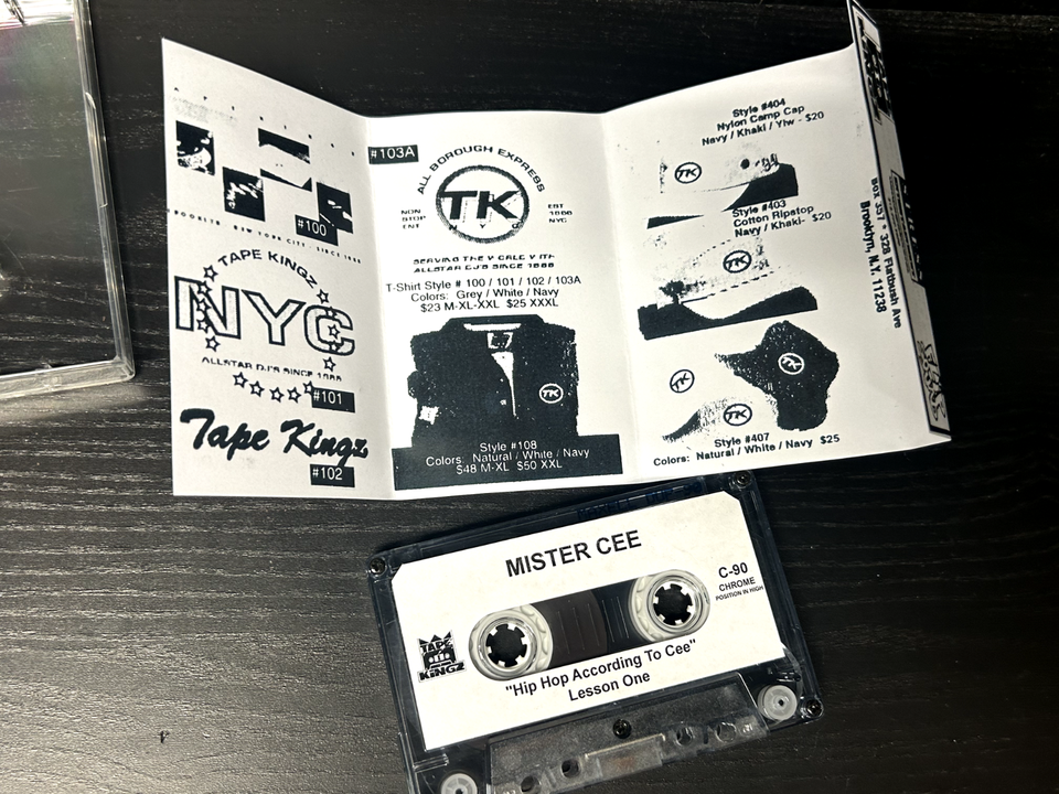 DJ MISTER CEE HIP HOP ACCORDING TO CEE LESSON 1 TAPE KINGZ NYC MIXTAPE ...