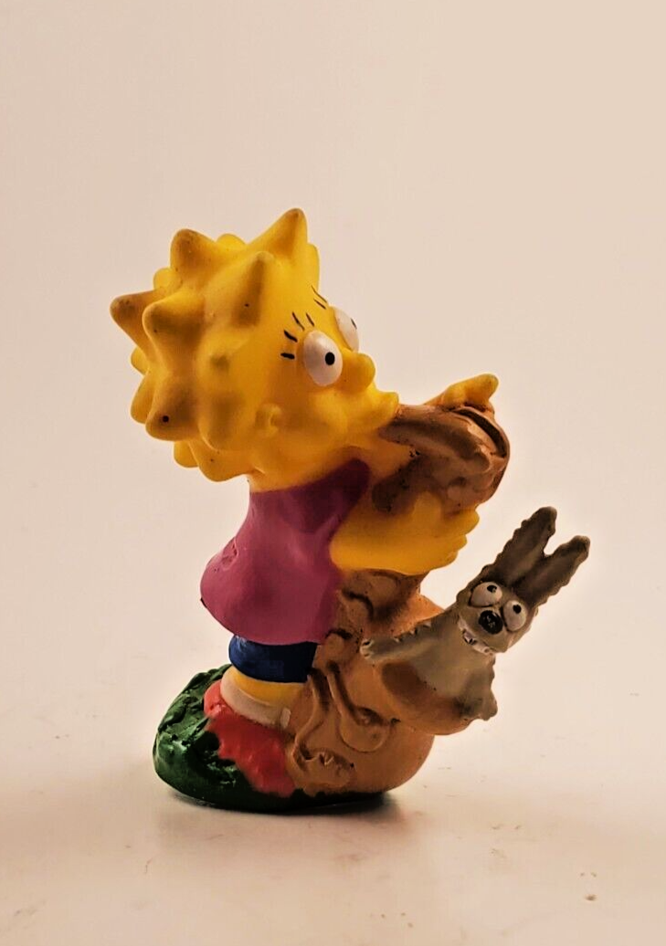 1990 The Simpsons Lisa Simpson Playing Sax Vinyl Toy Figure | eBay