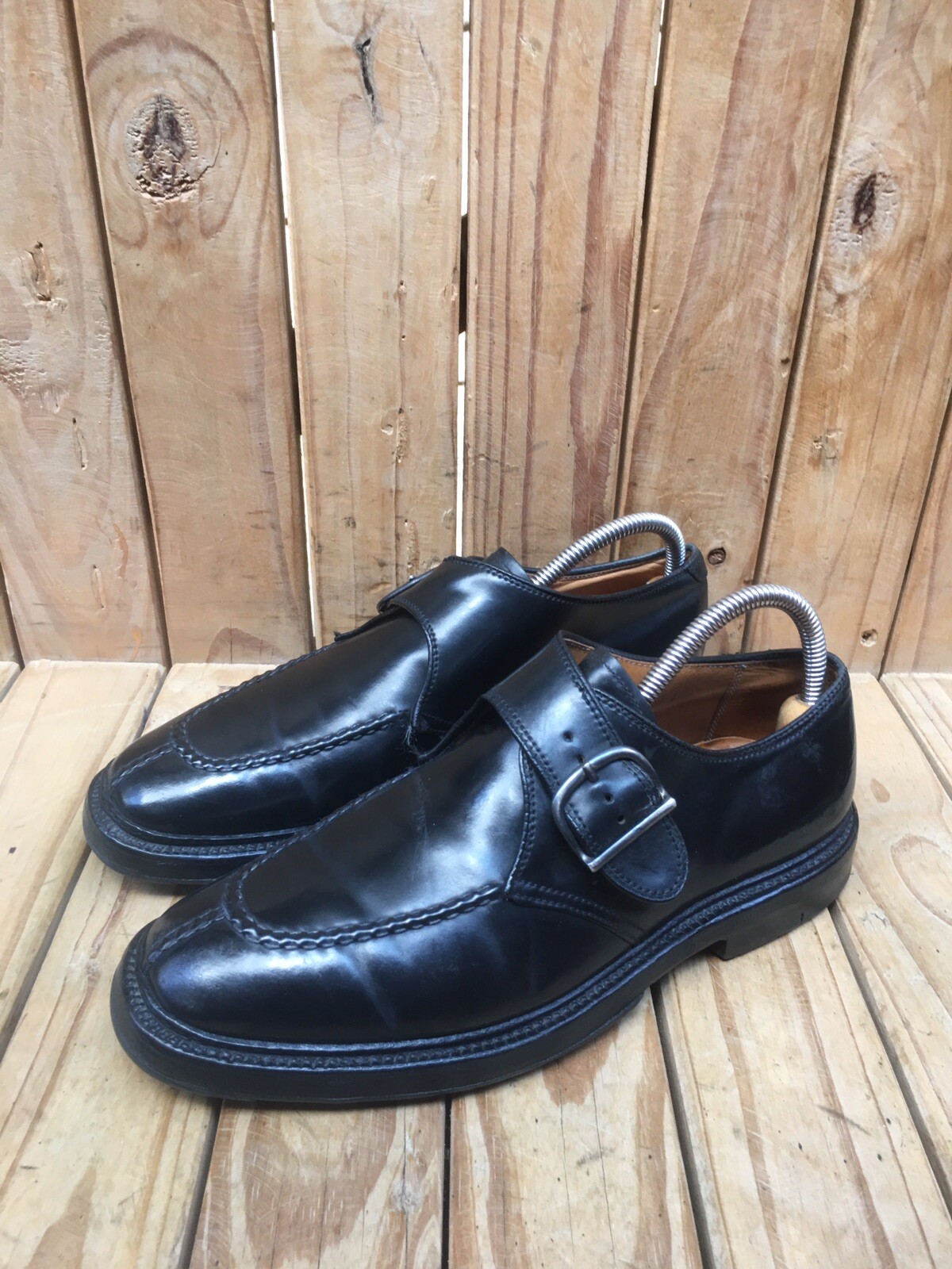 Alden split toe Shell Cordovan Blucher Dress Plain T… - Gem