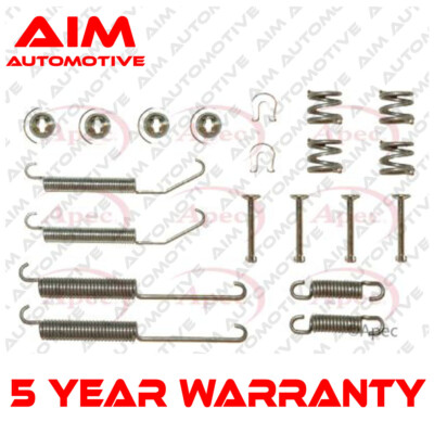 Brake Shoes Fitting Kit Rear Aim Fits Nissan NV200 2010-2018 1.5 dCi ...