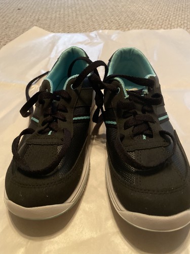 DEXTER Women's Black And Blue Bowling Shoes Slide-Rite Soles Size 6 M ...