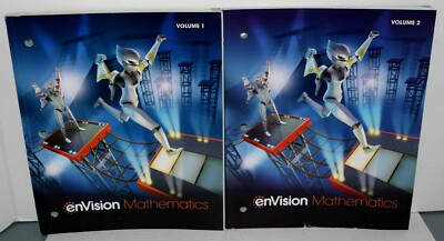 8th Gr Envision Mathematics Student Edition Set Volumes 1 &2 2021 FREE ...