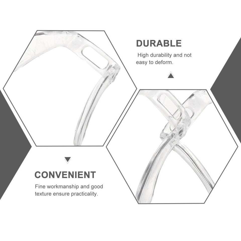 4 Pcs Plastic Nose Pads for Eyeglasses Non Nose Cushion Replacement ...