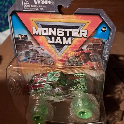 2024 Monster Jam GHOST CREW CHASE Grave Digger Spin Master Series 35 | eBay