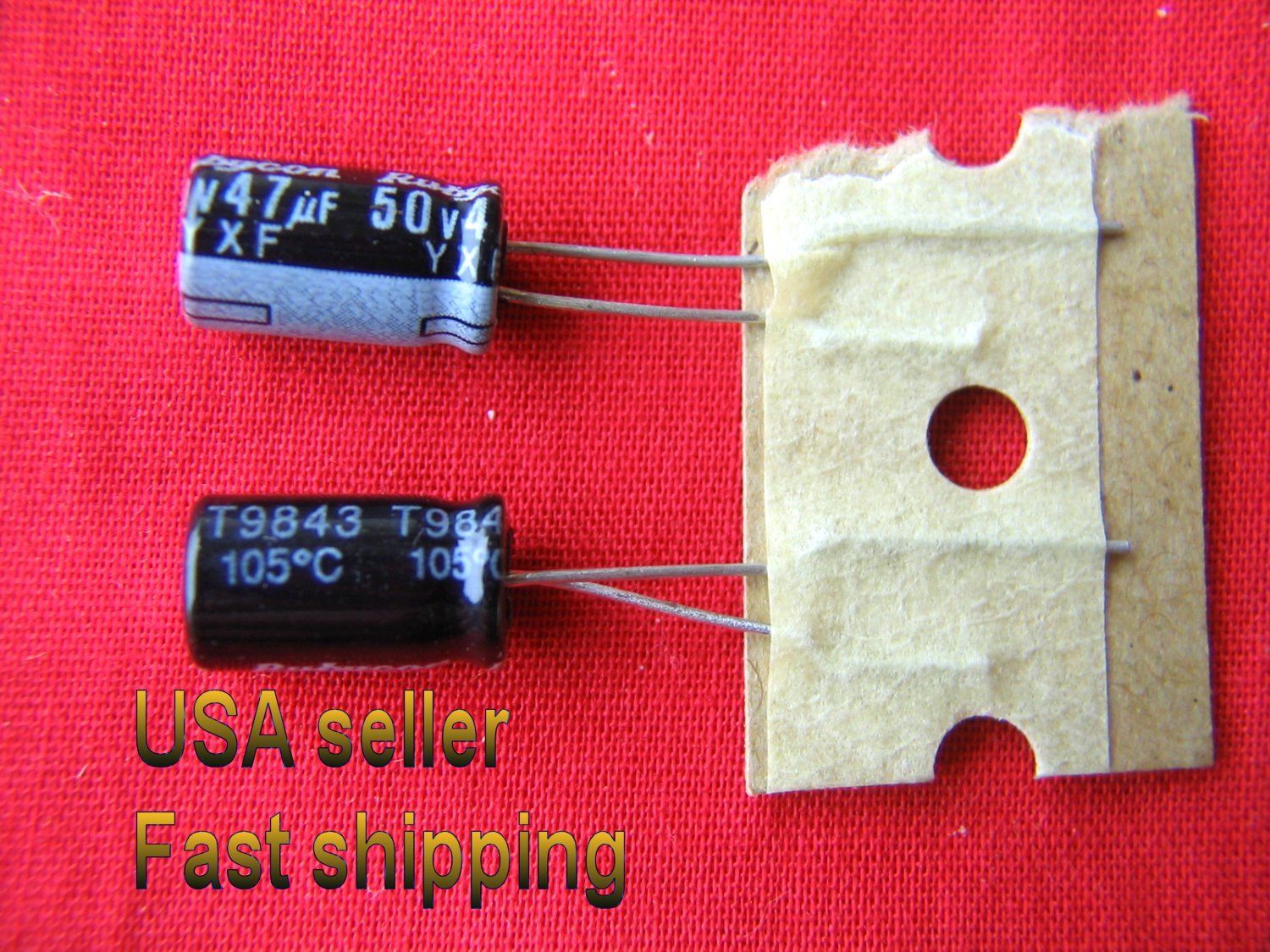 50 pc - 47uf 50v electrolytic 105C Rubycon caps LOW ESR + LONG LIFE | eBay