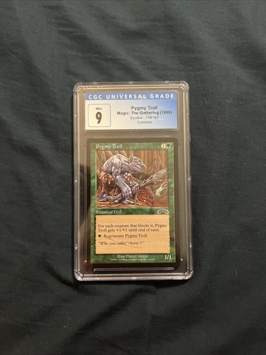 MTG Pygmy Troll Exodus 118/143 Regular Common CGC 9 | eBay