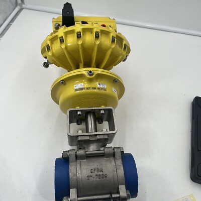 KINETROL ElectroPNEUMATIC POSITIONER Complete Valve Unused See Photos ...