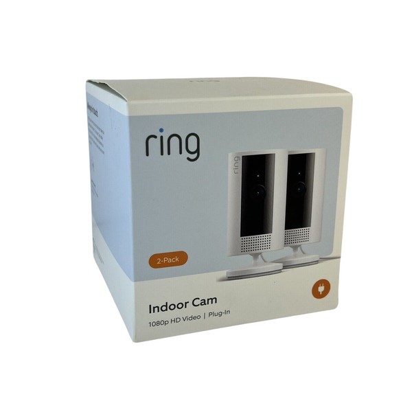 Ring 2nd Generation Indoor Plug-in 1080p Security Camera with Privacy ...