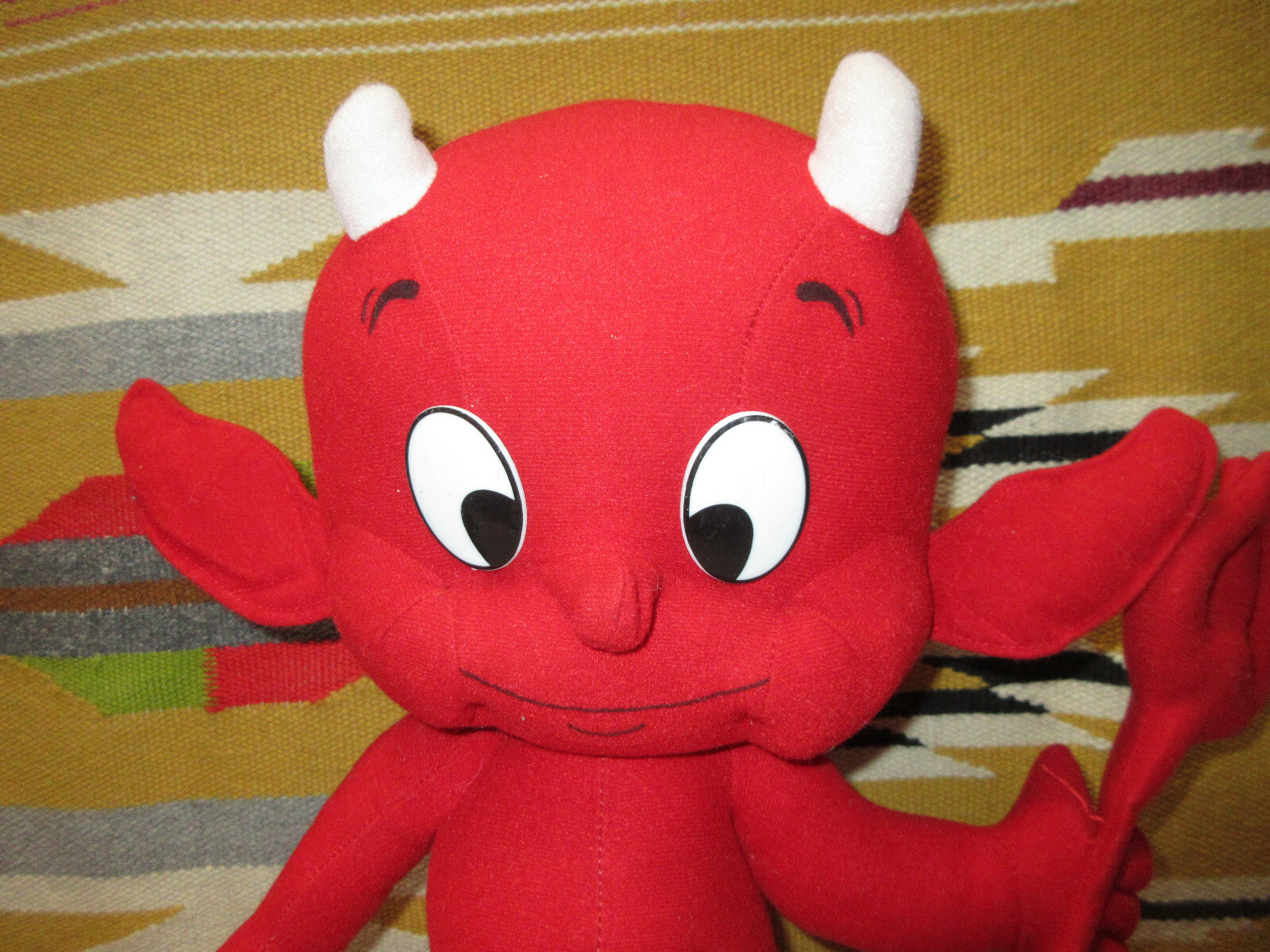 RARE Vintage 17" THE LITTLE RED DEVIL 60s Harvey Toons Comic Character ...