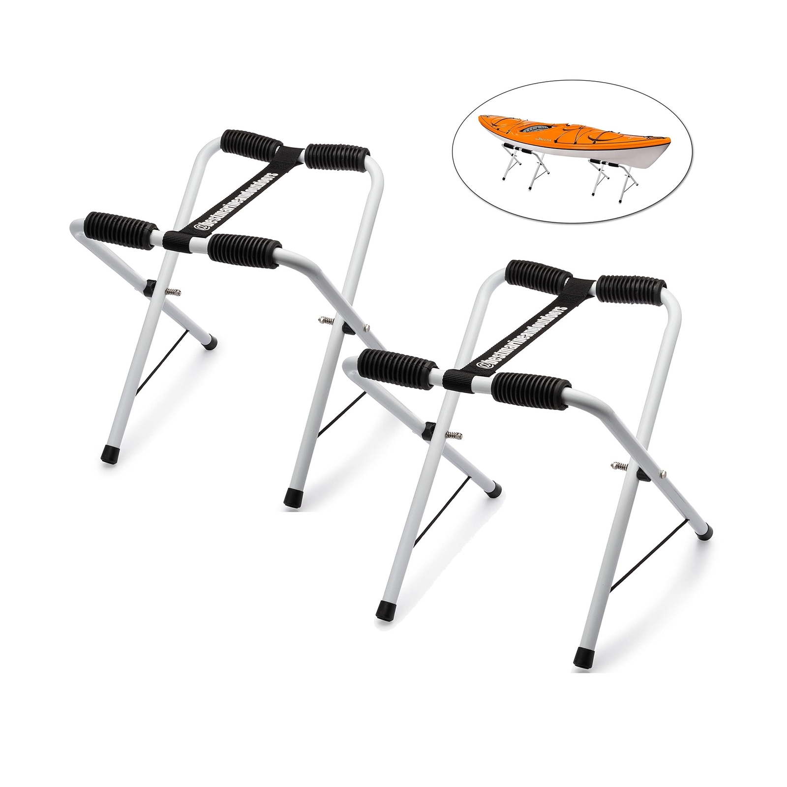 Best Marine Folding Kayak Stand | 2 Portable Kayak Storage Racks for ...