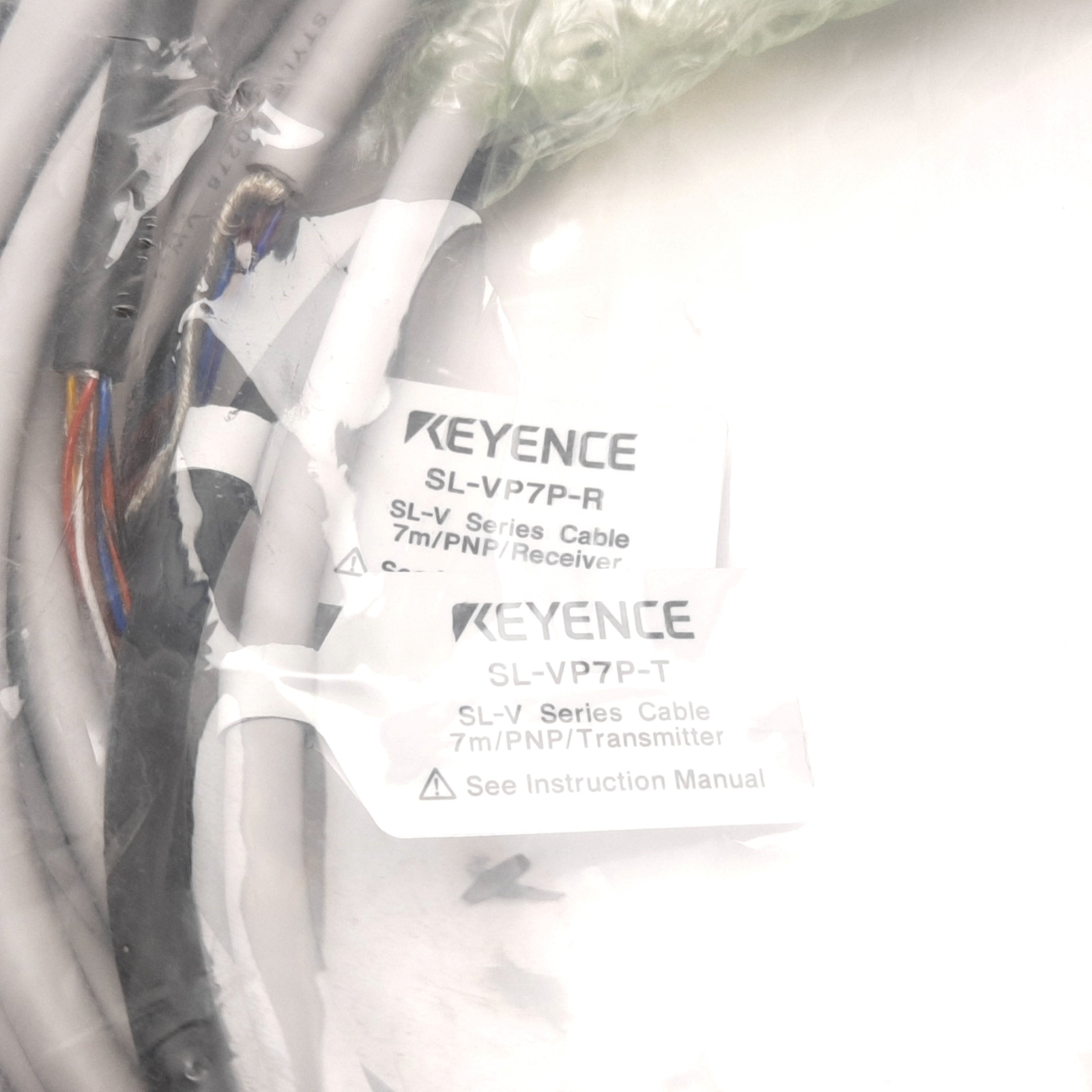 Keyence SL-VP7P Main Unit Connection Cables, Plug to 8-Flying Leads ...
