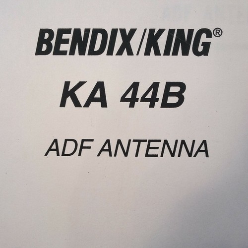 King KA 44B ADF Antenna Service Manual | eBay