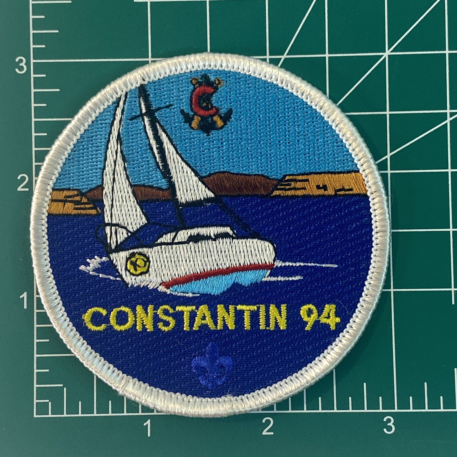 Boy Scouts of America Circle Ten 10 Camp Constantin 1994 Texas Patch 94 ...