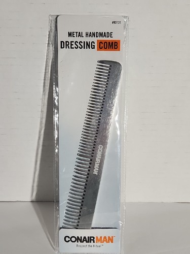 Conair Man Metal Handmade Dressing Hair Comb | eBay