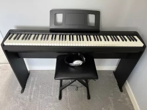 Roland FP10 Digital Piano, with DP-10 Pedal, Stand, Seat, Headphones ...