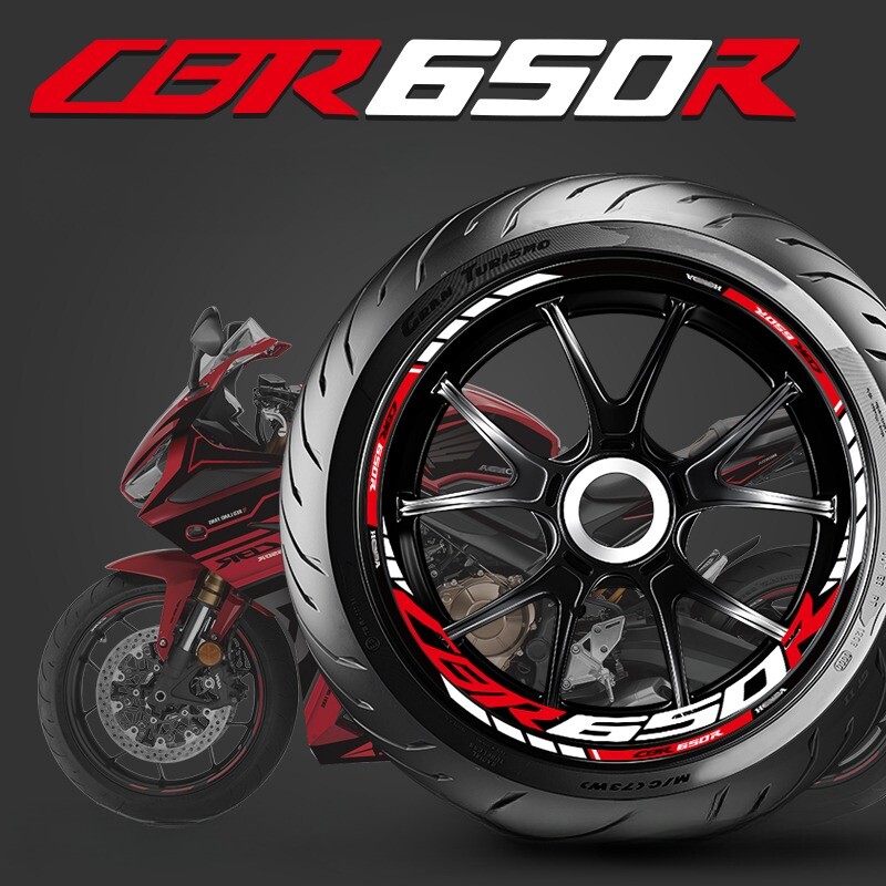 Honda Motorcycle Rim Sticker