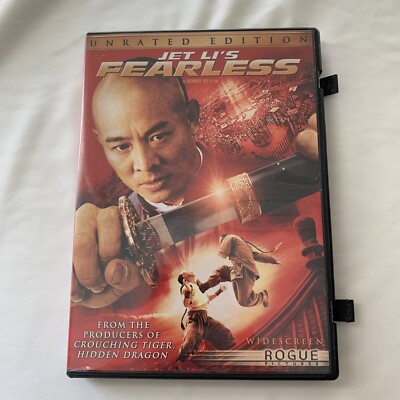 Jet Li's Fearless (DVD, 2006) Unrated, Martial Arts Movie, Special ...