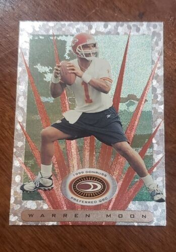 1999 Donruss Preferred QBC Warren Moon #71 Kansas City Chiefs | eBay