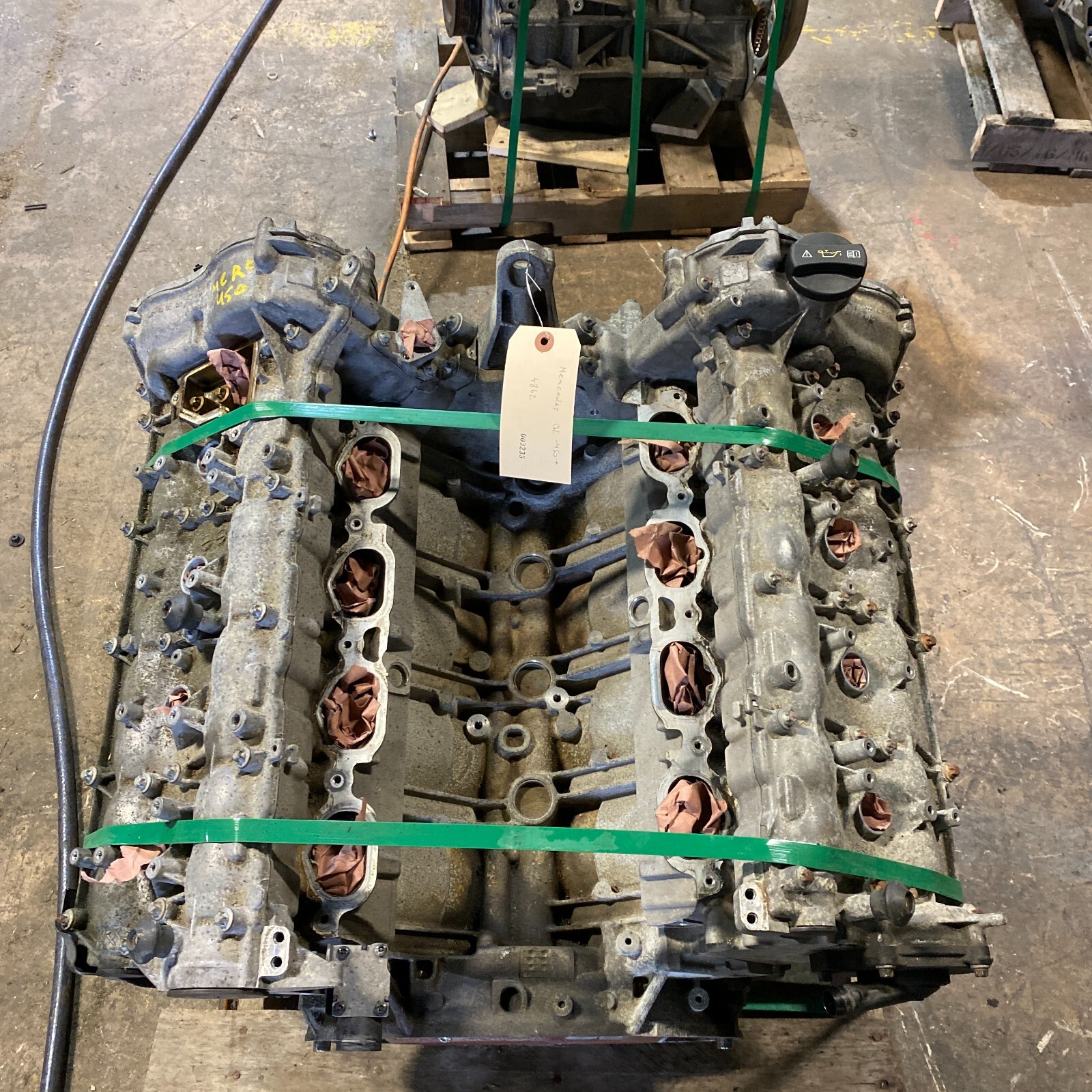 10-12 Mercedes X164 GL450 4.7L V8 139K Miles Gasoline Engine Motor ...
