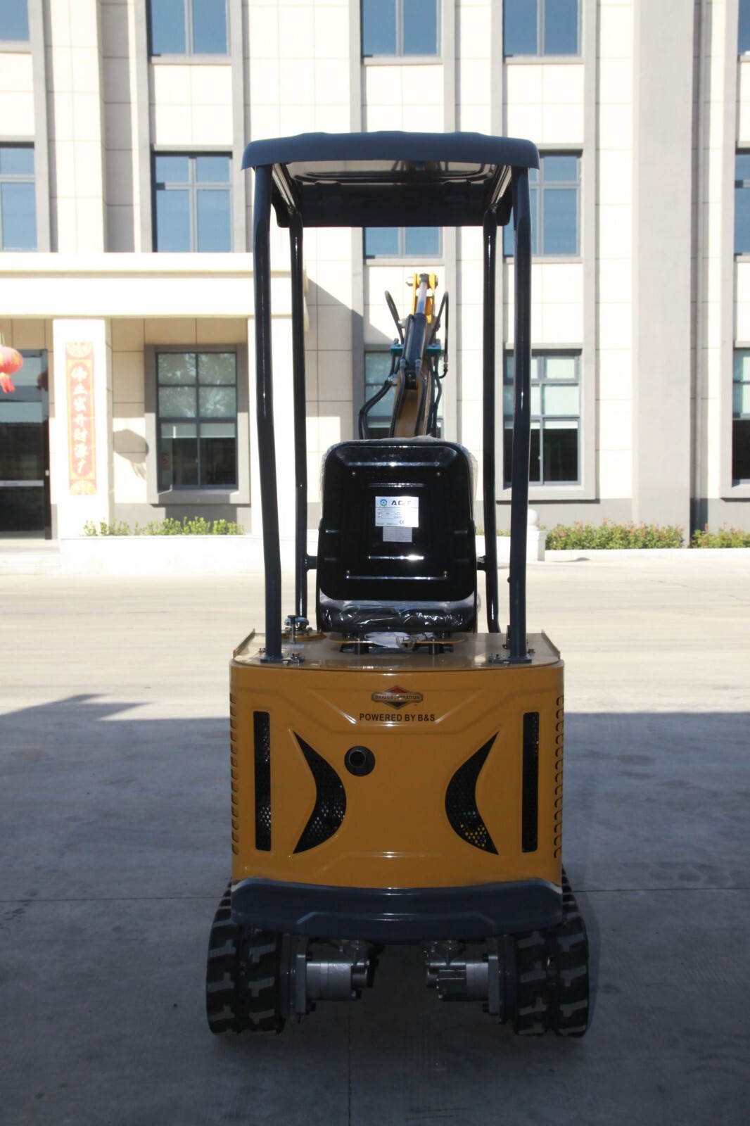 AGT DM12-C Mini Excavator 1Ton Digger 13.5HP Engine Tracked Crawler B&S ...