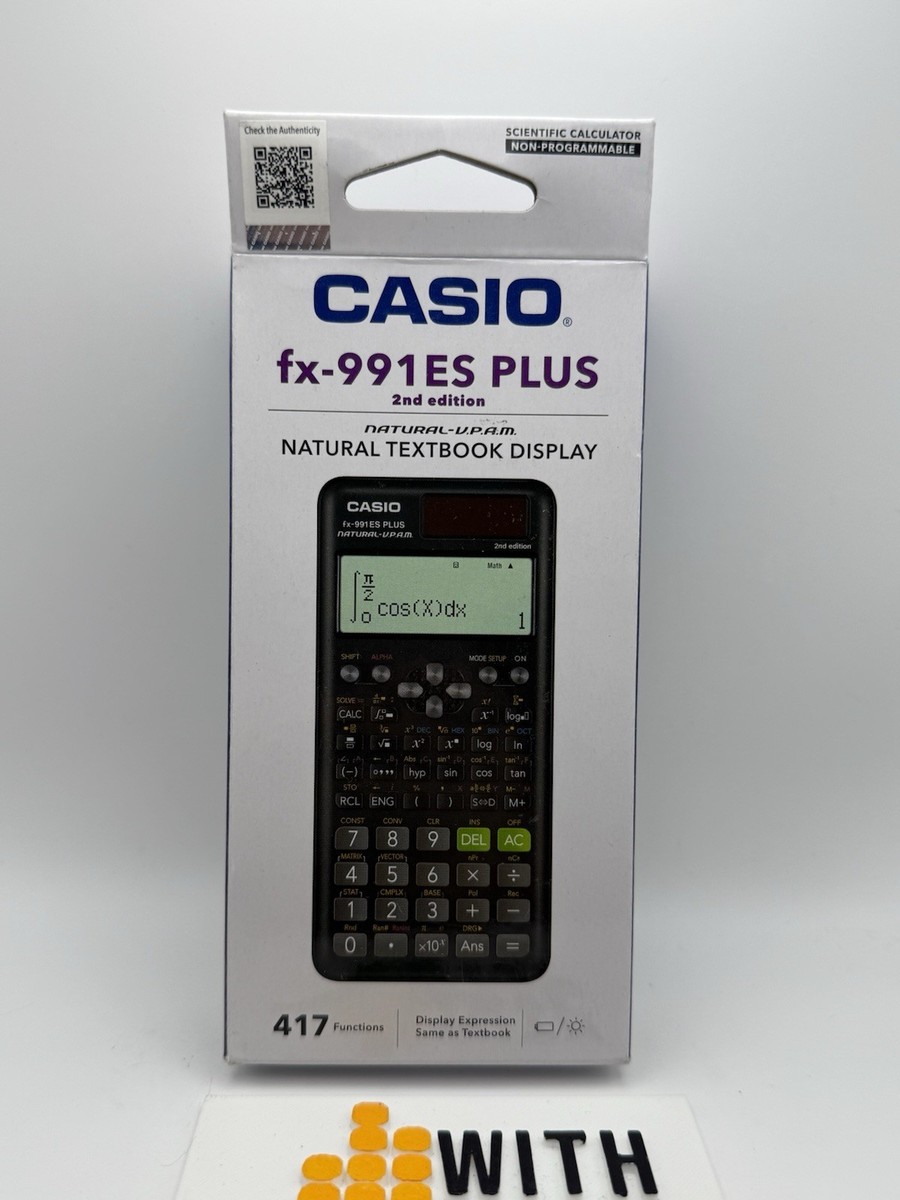 Casio Calculator Fx 991es Dual Power Casio FX991ES PLUS Scientific