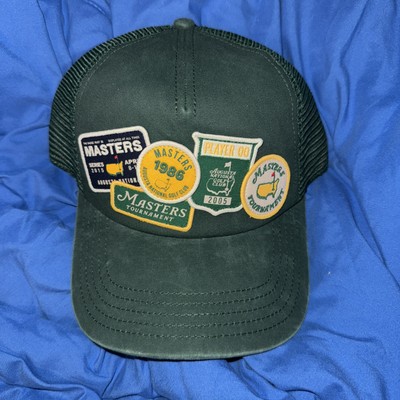 NEW 2025 Masters Golf Hat Augusta National Green Patch Mesh Snapback ...