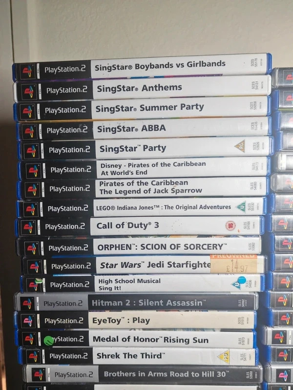 PlayStation 2 Game Bundle – 59 PS2 Games – MGS2, Hitman, LOTR & More ...